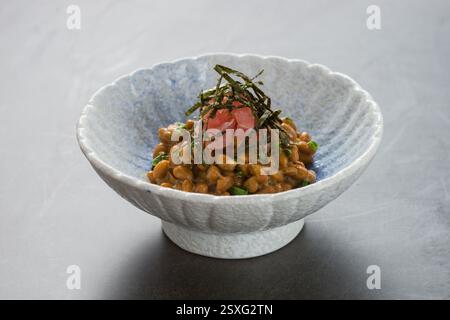 Natto beans,Japanese food Stock Photo - Alamy