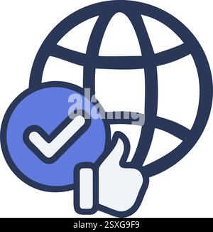Student Visa Academic Approval Icon Stock Vector Image & Art - Alamy
