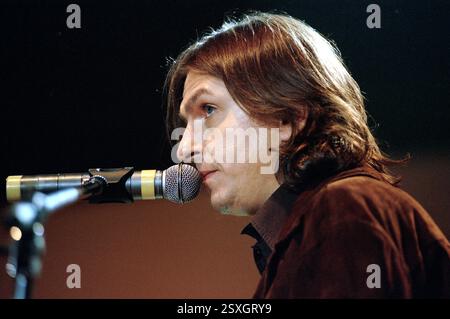 Milan Italy 1995: Gianni Togni,Italian singer, during the live concert ...