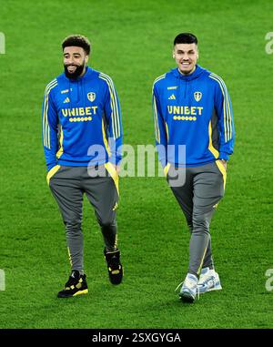 Joel Piroe (Leeds United) before the Carabao Cup match between ...