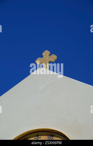 Saint Konstantinos Church, Kato Gouves, Crete Stock Photo - Alamy