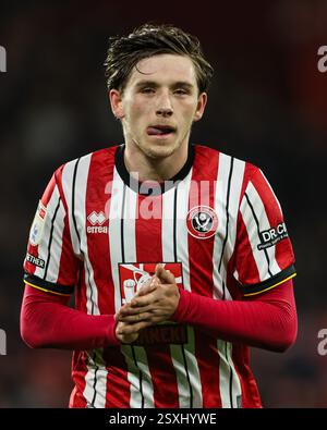 Sydie Peck of Sheffield United during the Sky Bet Championship match ...