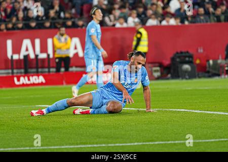 Vedat Muriqi of RCD Mallorca during the La Liga EA Sports match between ...