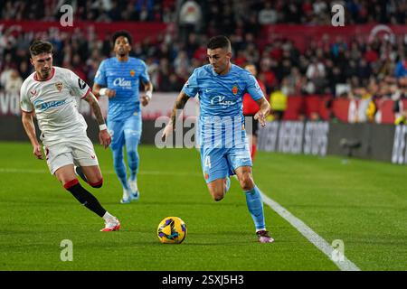 Dani Rodriguez of RCD Mallorca during the La Liga EA Sports match ...
