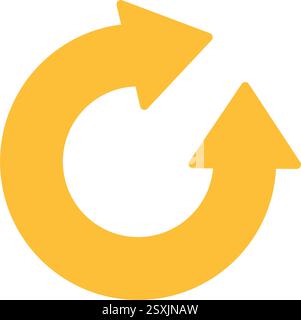 Double Ended Arrow Circular Icon Stock Vector Image & Art - Alamy