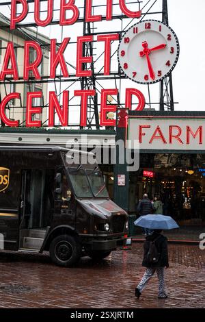 Seattle, USA. 24th Feb 2025. Seattle braces for high wind and rain ...