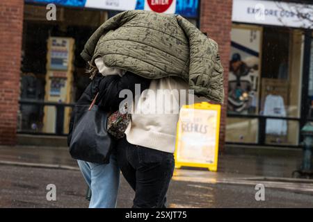 Seattle, USA. 24th Feb 2025. Seattle braces for high wind and rain ...