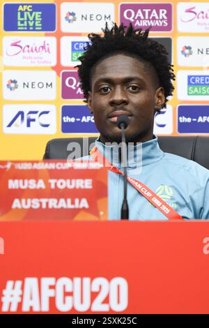 Shenzhen, China. 25 February, 2025. Musa Toure #19 of Australia during ...