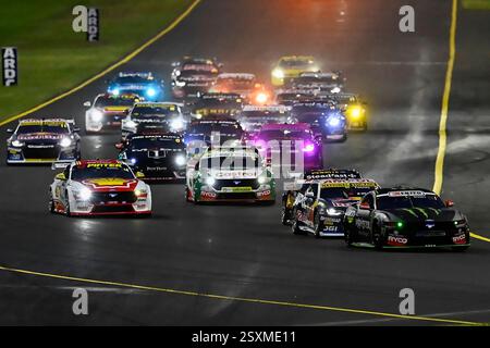 Sydney, Australia. 21st Feb, 2025. Jarrod Hughes drives the #118 Racing ...