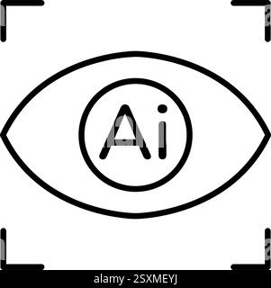 Generative AI vision icon Stock Vector Image & Art - Alamy