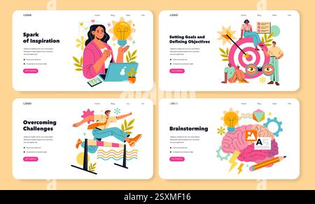 Workflow illustration about overcoming challenges in professional ...