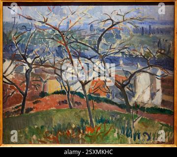 Landscape near Chatou, 1904-1905, André Derain (1880-1954), Thyssen ...