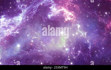 Reflection nebula the site of star formation, nebula radiates by ...