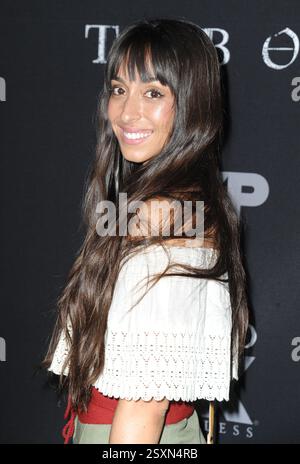 Oona Chaplin arriving at the premiere of FX's 'Taboo' on January 9 ...