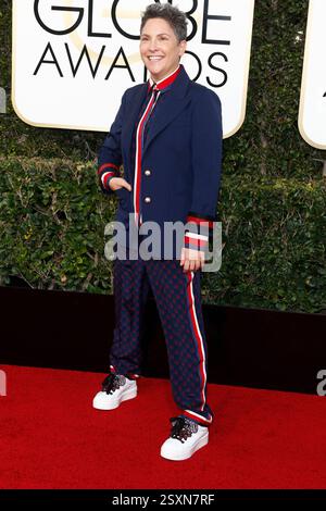 Jill Soloway arrives at the 74th annual Golden Globe Awards at the ...