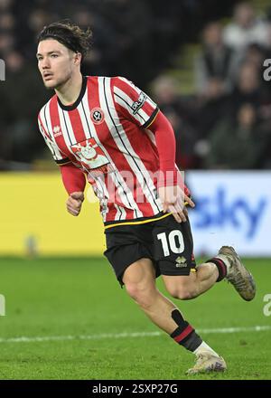 Callum O'Hare of Sheffield United during the Sky Bet Championship match ...