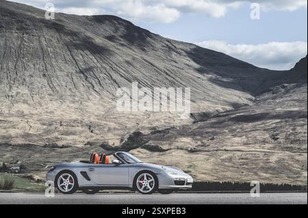 Porsche 987 Boxster S in beautiful Scottish scenery Stock Photo - Alamy