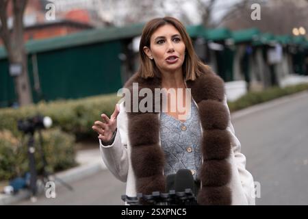 White House counselor Alina Habba arrives at the White House in ...