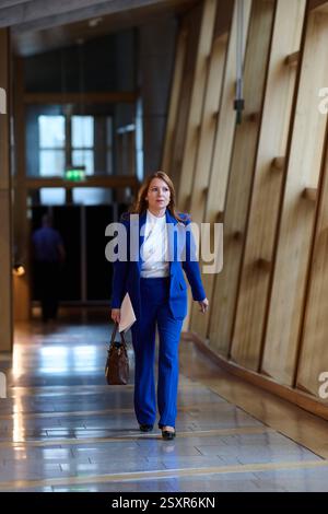 Edinburgh Scotland, UK 25 February 2025. Tim Eagle MSP, Maurice Golden ...
