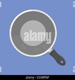 Kitchen pan cookware icon vector illustration graphic design Stock ...
