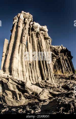Large rock formation with a small hole in the middle. The rock ...