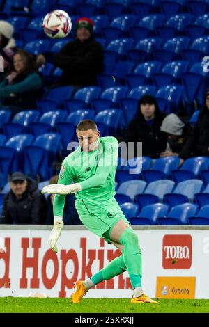 Cardiff City goalkeeper Ethan Horvath during the Sky Bet Championship ...