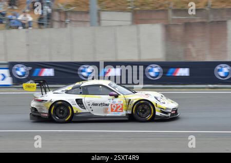 Manthey PureRxcing entered Porsche 911 GT3 R of Klaus Bachler, Alex Malykhin & Joel Sturm ...
