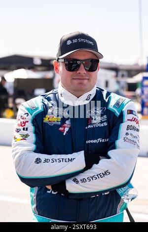 ATLANTA, GA - FEBRUARY 22: Cole Custer (#41 Haas Factory Team 3D ...