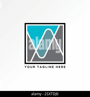 Font Thin Lines with Shadow Isolated on Orange Background Stock Vector ...