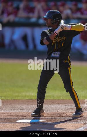 February 25, 2025: Martavius Thomas (1) of Grambling watches from the ...