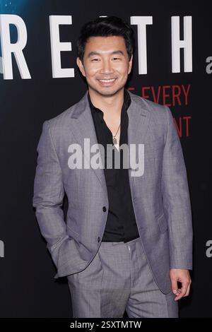 Ny. 25th Feb, 2025. Simu Liu, Allison Hsu at arrivals for LAST BREATH ...