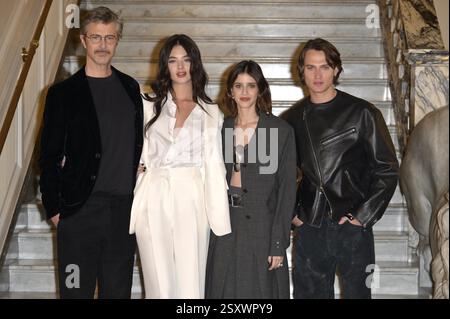Saul Nanni, Deva Cassel, Benedetta Porcaroli, Kim Rossi Stuart during ...