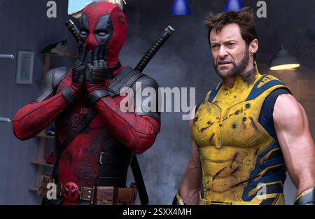 Deadpool & Wolverine Hugh Jackman Stock Photo - Alamy