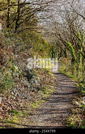 Winter View of ‘Sliding Rock’ and Footpath Traversing Castle Hill With ...