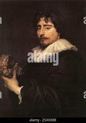 Portrait of a man wearing a white ruff and long beard circa 1630. 750 ...