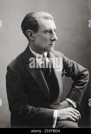French composer and pianist Maurice Ravel, 1920s Stock Photo - Alamy
