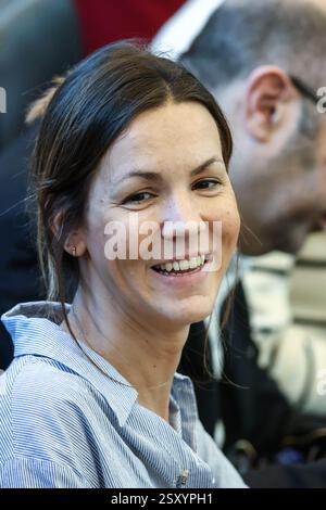 PS Anne Lambelin pictured during a plenary session of the Walloon ...