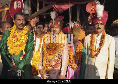 King royal outfit leading dussehra procession, jagdalpur, chhattisgarh ...