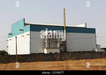 metal factory building, Yelavi, sangli, Maharashtra, India, Asia - sgg ...