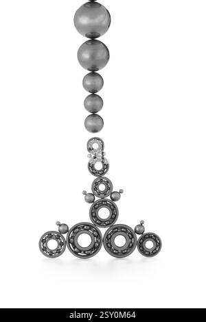 Balancing of ball bearing, india, asia Stock Photo - Alamy