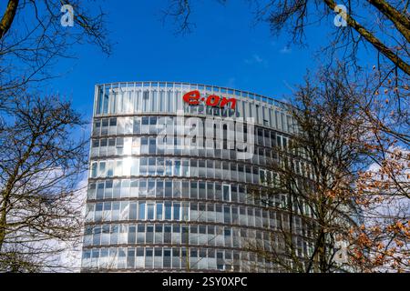 E.ON Hauptsitz, Konzernzentrale in Essen-Rüttenscheid, NRW, Deutschland ...