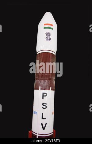 Pslv scale models of rockets, mumbai, maharashtra, india, asia Stock ...