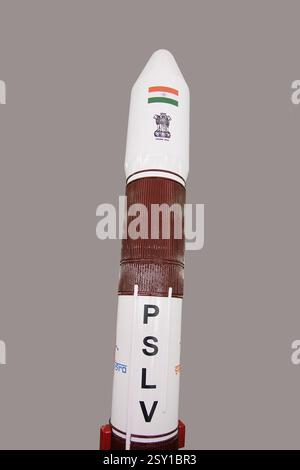 Pslv scale models of rockets, mumbai, maharashtra, india, asia Stock ...