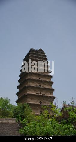 The small wild goose pagoda is a historical sites in xian, China's ...