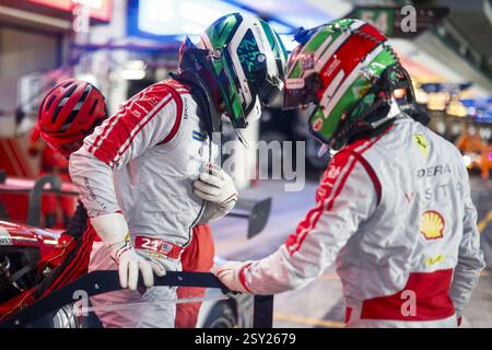 MANN Simon (usa), Vista AF Corse, Ferrari 296 GT3 #21, LM GT3, portrait ...