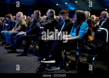 Supporters in the crowd during the Reform UK Northamptonshire ...