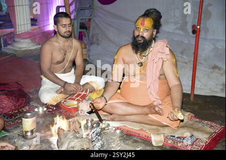 Shri swami rajendra das ji maharaj, Nasik, maharashtra, india, asia Stock Photo - Alamy