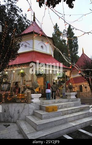 Naina devi temple, Nainital, Uttaranchal Uttarakhand, India, Asia Stock ...
