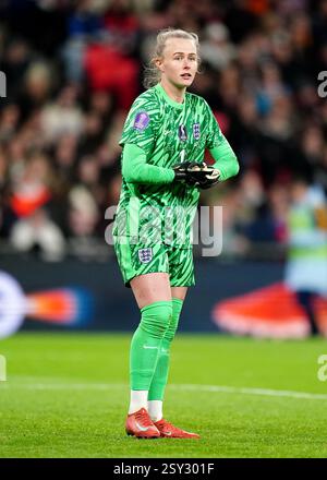 Hannah Hampton (1 England) during the UEFA Womens EURO 2025 Semi-finals ...