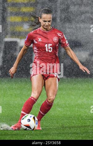 La Spezia, Italy. 25th Feb, 2025. Josefine Hasbo (Denmark) during Italy ...